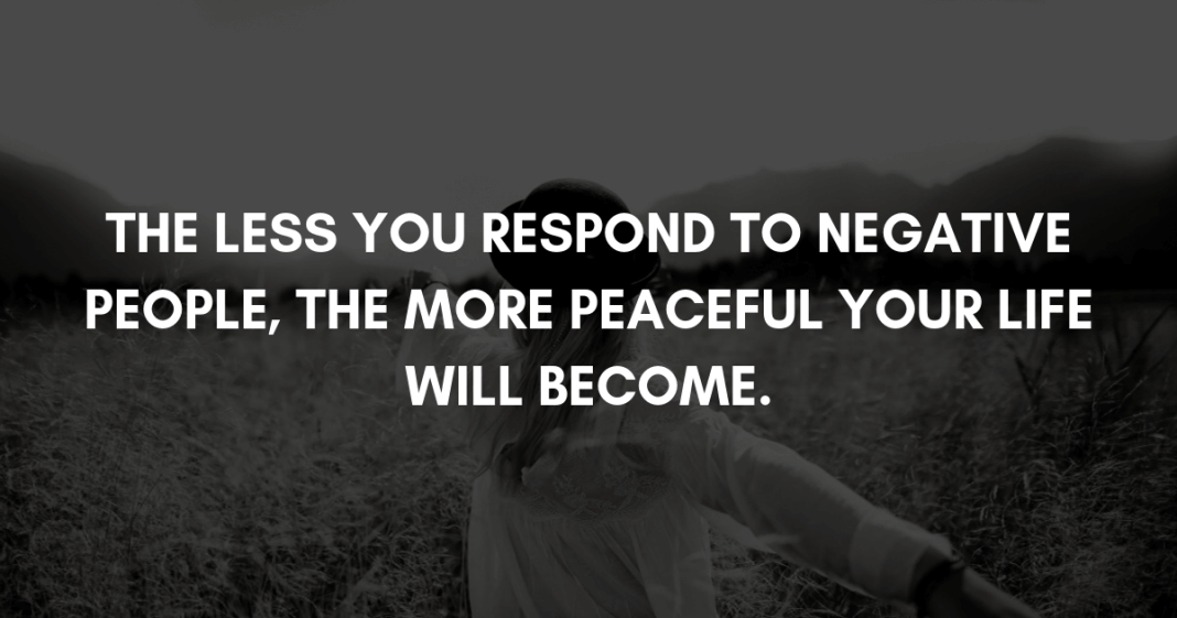 3 Types of Negative People You Definitely Need to Ignore and Run From.